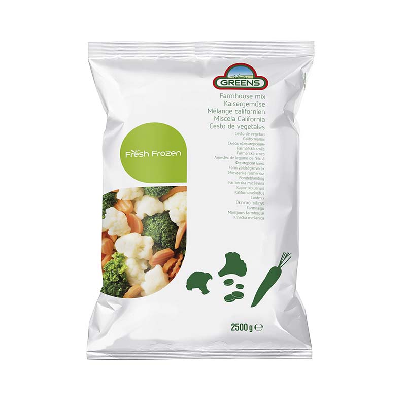Darta frozen vegetables and frozen fruits