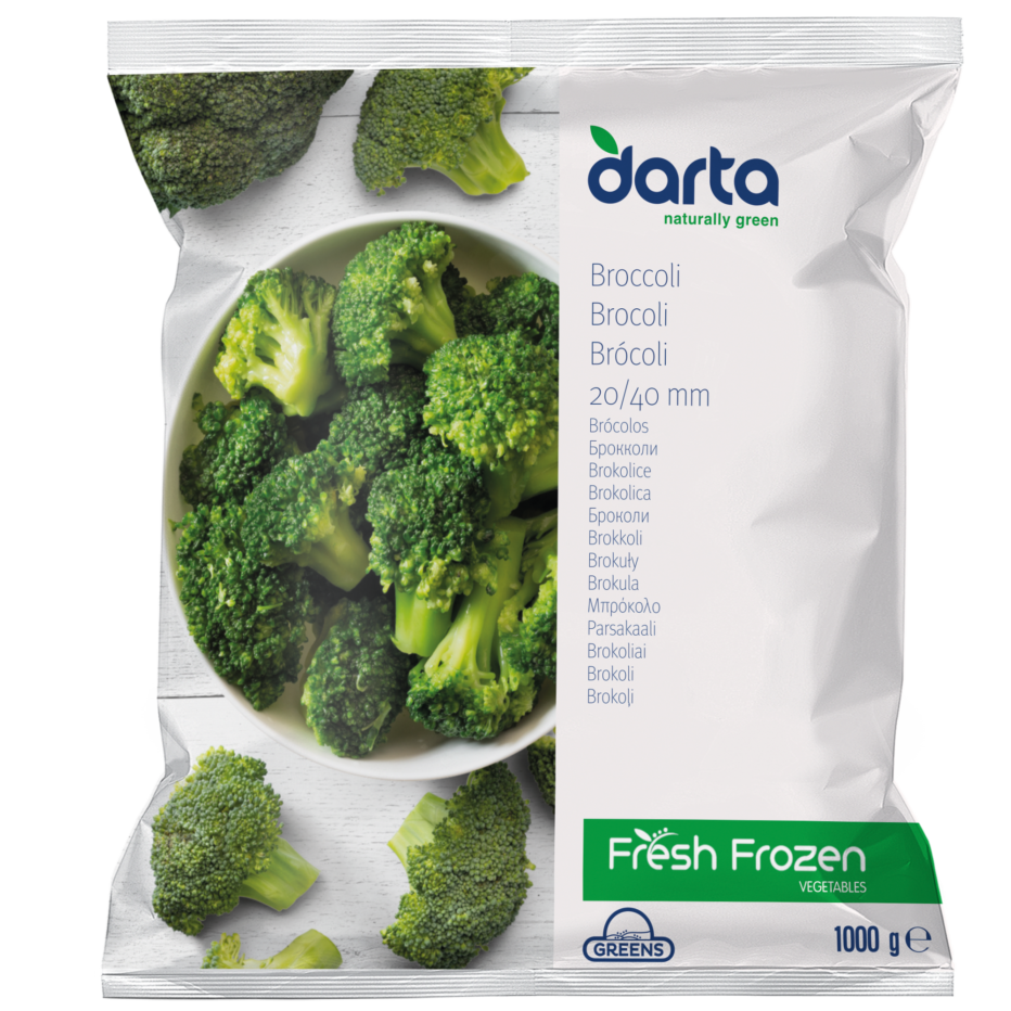 Darta frozen vegetables and frozen fruits