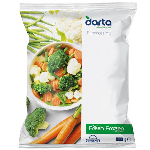 Darta frozen vegetables and frozen fruits